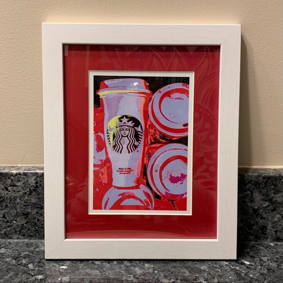 Art | Starbucks Coffee Cup Original Photo Art Framed Size 95 X 115 ...